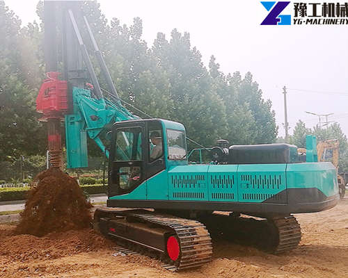 Wheeled Rotary Drilling Rig For Sale - YG Drill Equipment Company